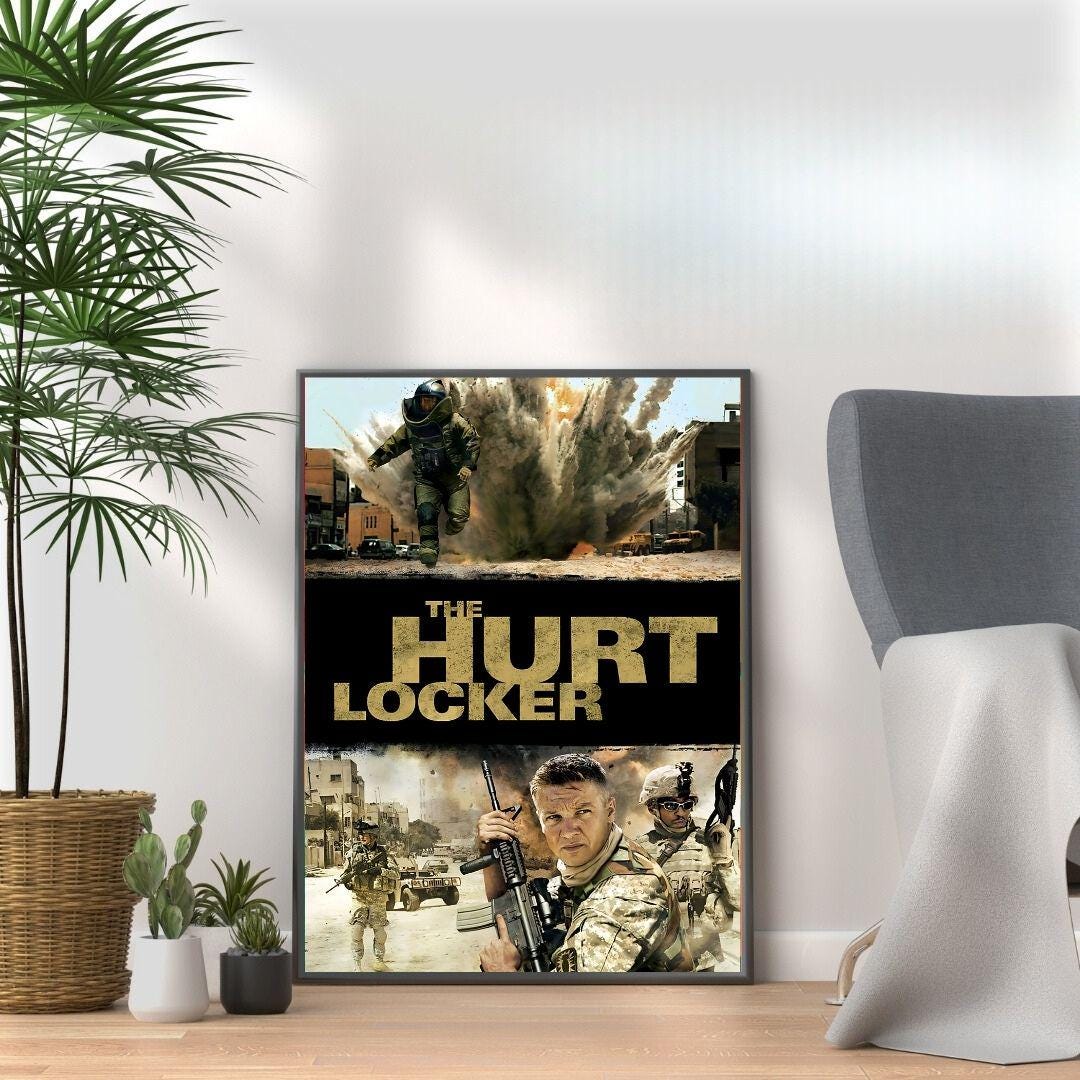 The Hurt Locker Movie Poster: 2000s Film Wall Art - Etsy