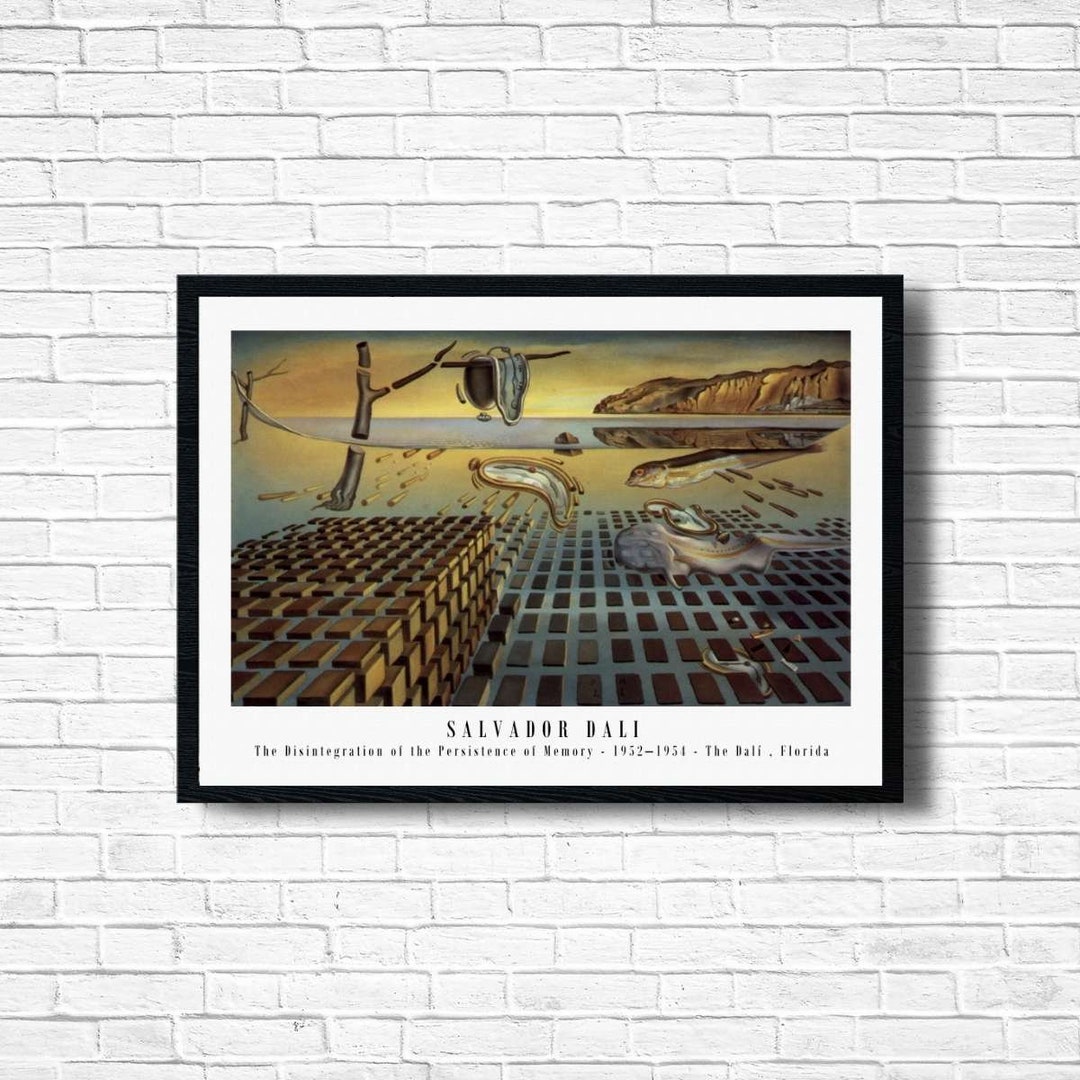 Timeless Masterpieces: Salvador Dali the Disintegration of Persistence ...