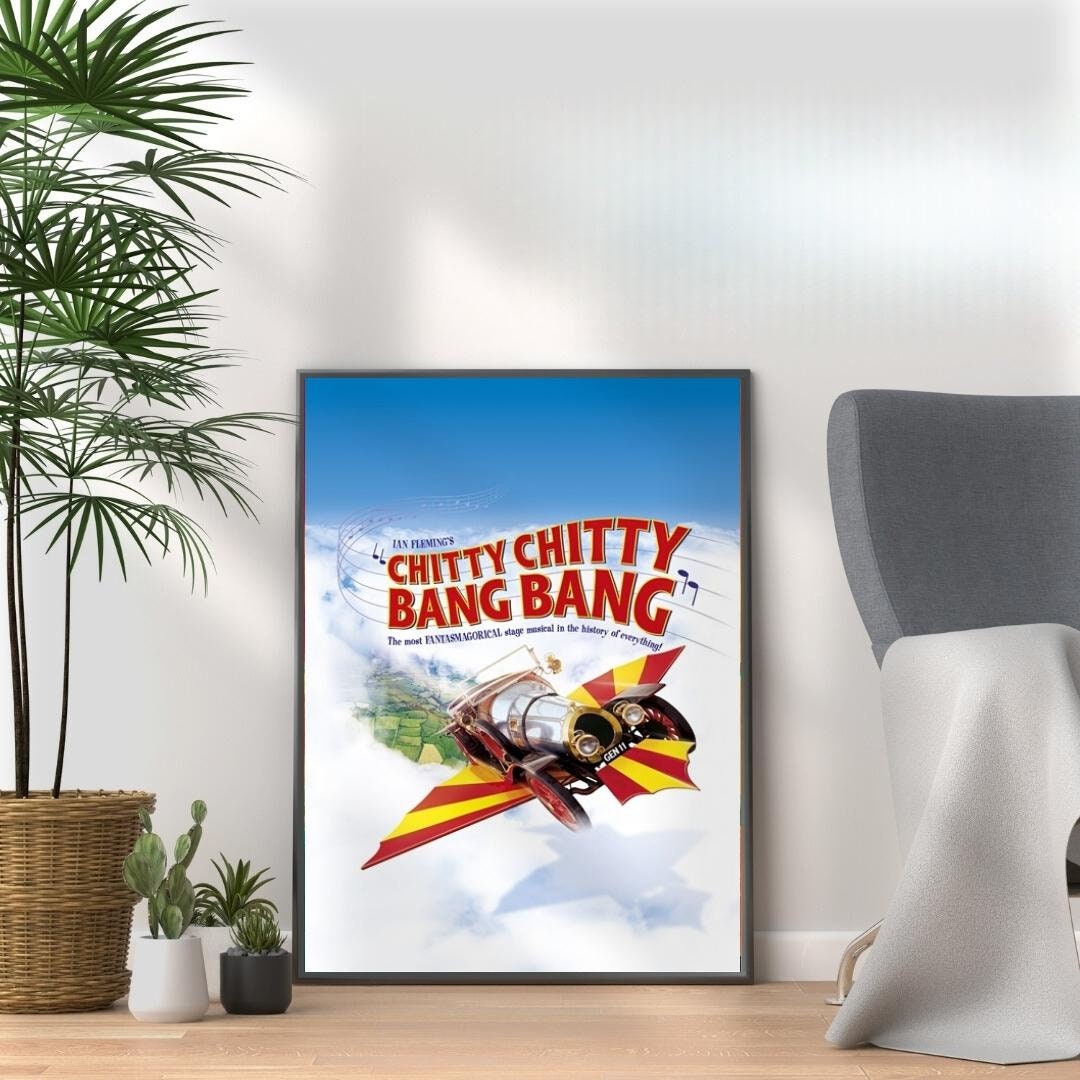 Chitty Chitty Bang Bang Musical Poster Print Vibrant Wall Art for Fans ...