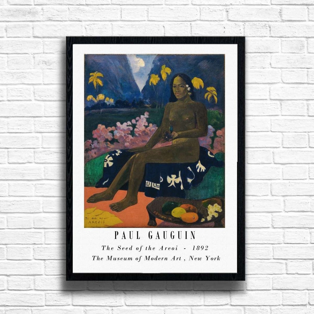 Timeless Masterpieces: Paul Gauguin the Seed of the Areoi, Classic ...