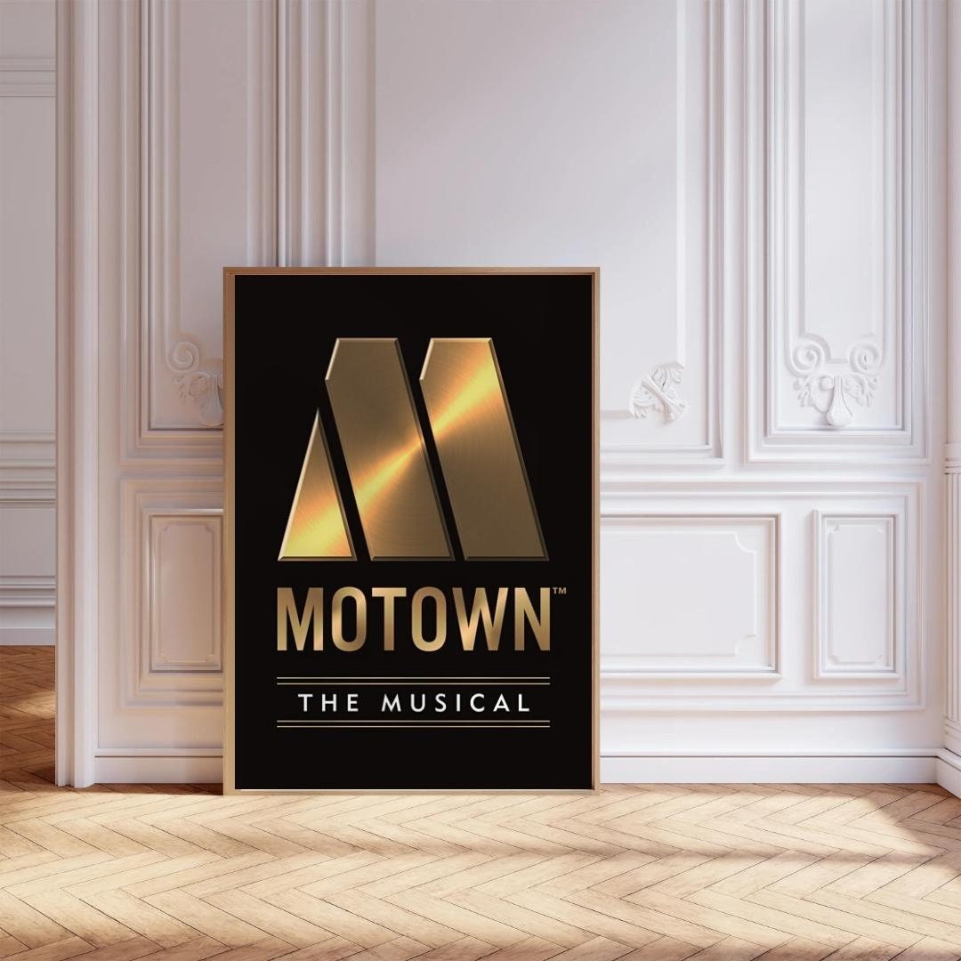 Motown Musical Poster Print Vibrant Wall Art for Fans Home Wall Decor ...