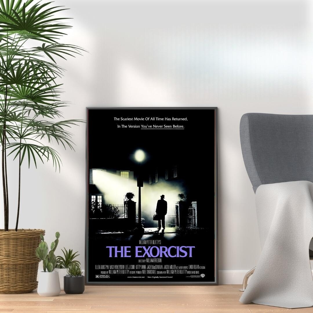 The Exorcist Movie Poster Print: Vintage Horror Film Art - Etsy