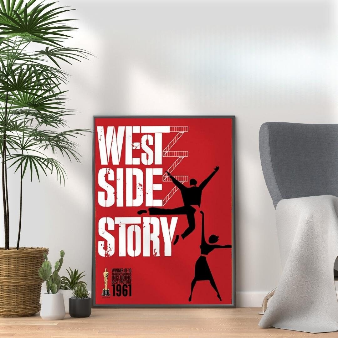 West Side Story Musical Poster Print - Vibrant Wall Art for Fans Home ...
