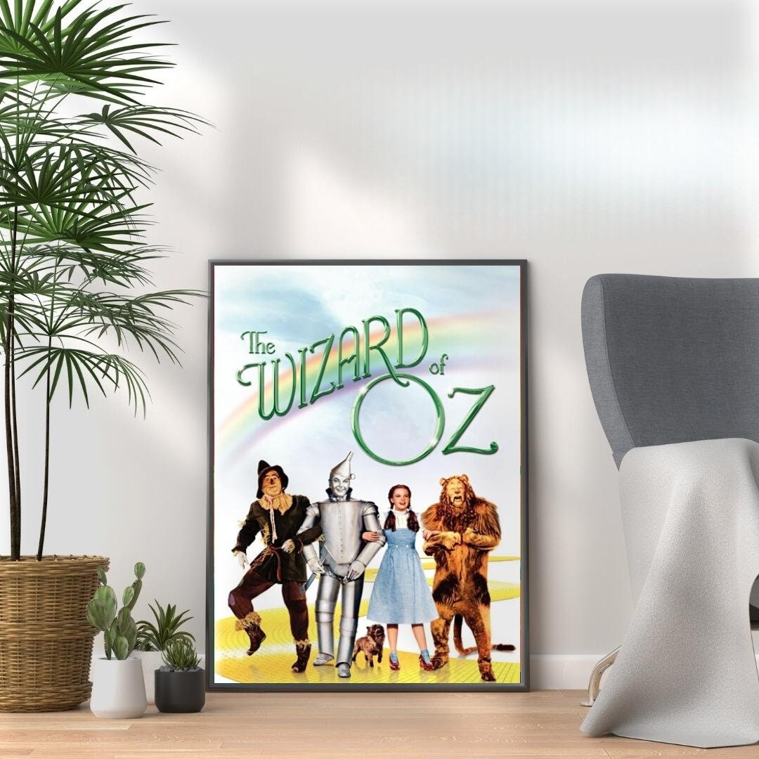The Wizard of Oz Musical Poster Print Vibrant Wall Art for Fans Home ...