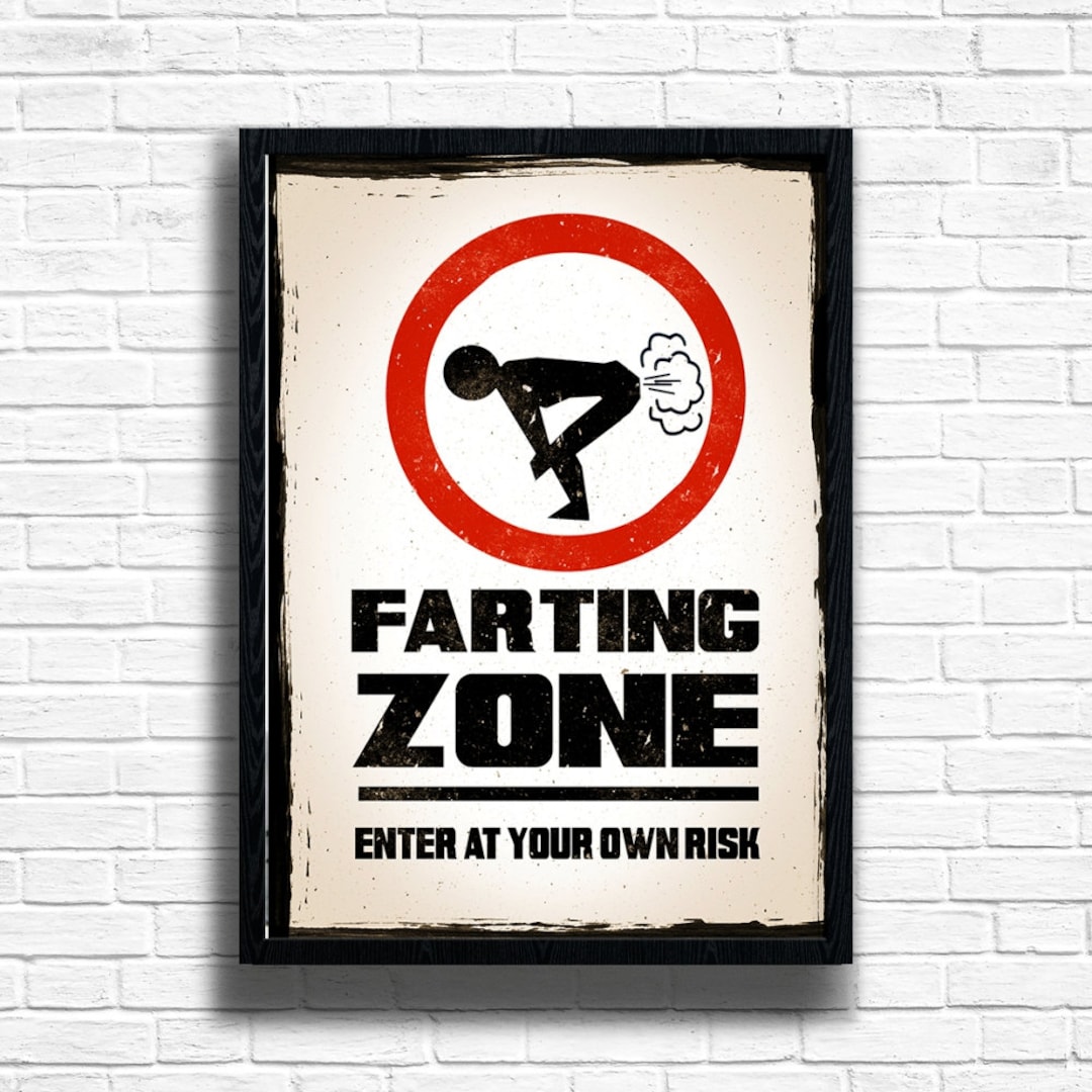 Vintage Vibes & Whimsical Wonders: Farting Zone Hilarious Retro Art ...