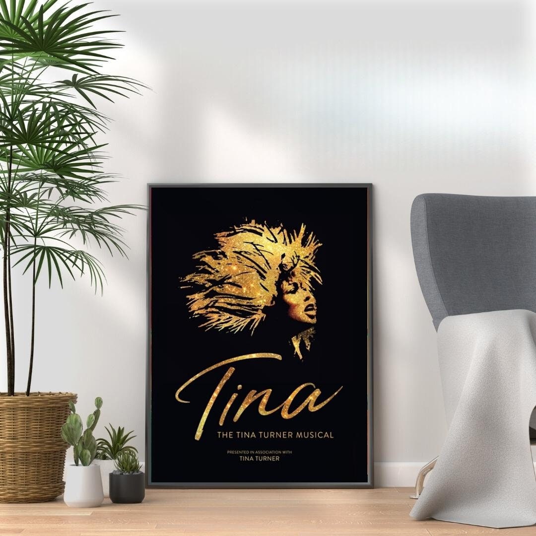 Tina Musical Poster Print - Vibrant Wall Art for Fans Home Wall Decor ...