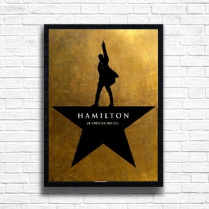Hamilton Musical Poster Print - Vibrant Wall Art for Fans - Home Wall ...