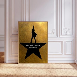 Hamilton Musical Poster Print - Vibrant Wall Art for Fans - Home Wall ...