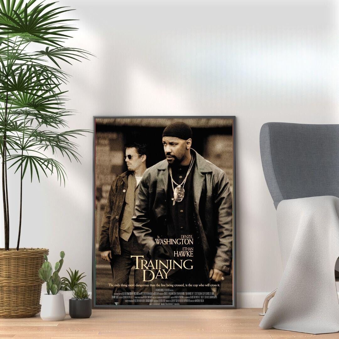 Training Day Movie Poster: 2000s Film Wall Art (A3, A4, A5) - Etsy