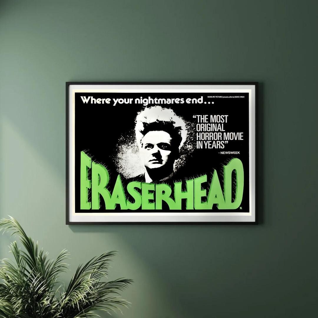 Eraserhead Movie Poster: Vintage Film Print, Cult Classic Art - Etsy