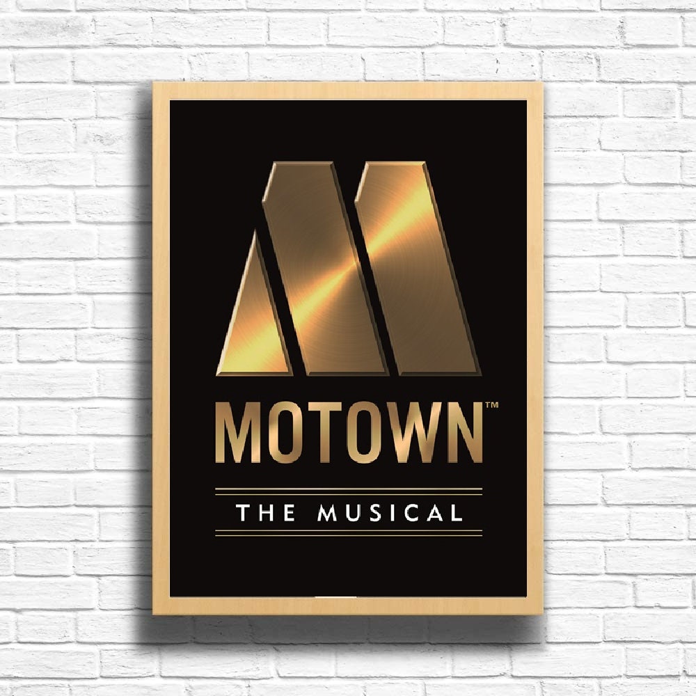 Motown Musical Poster Print Vibrant Wall Art for Fans Home Wall Decor ...