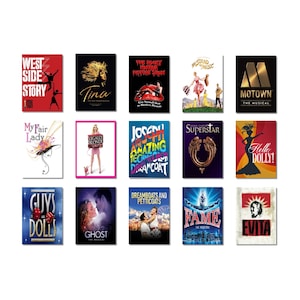 Musical Poster Print Options, Broadway West End London Musical Theatre ...