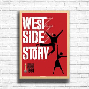West Side Story Musical Poster Print - Vibrant Wall Art for Fans Home ...