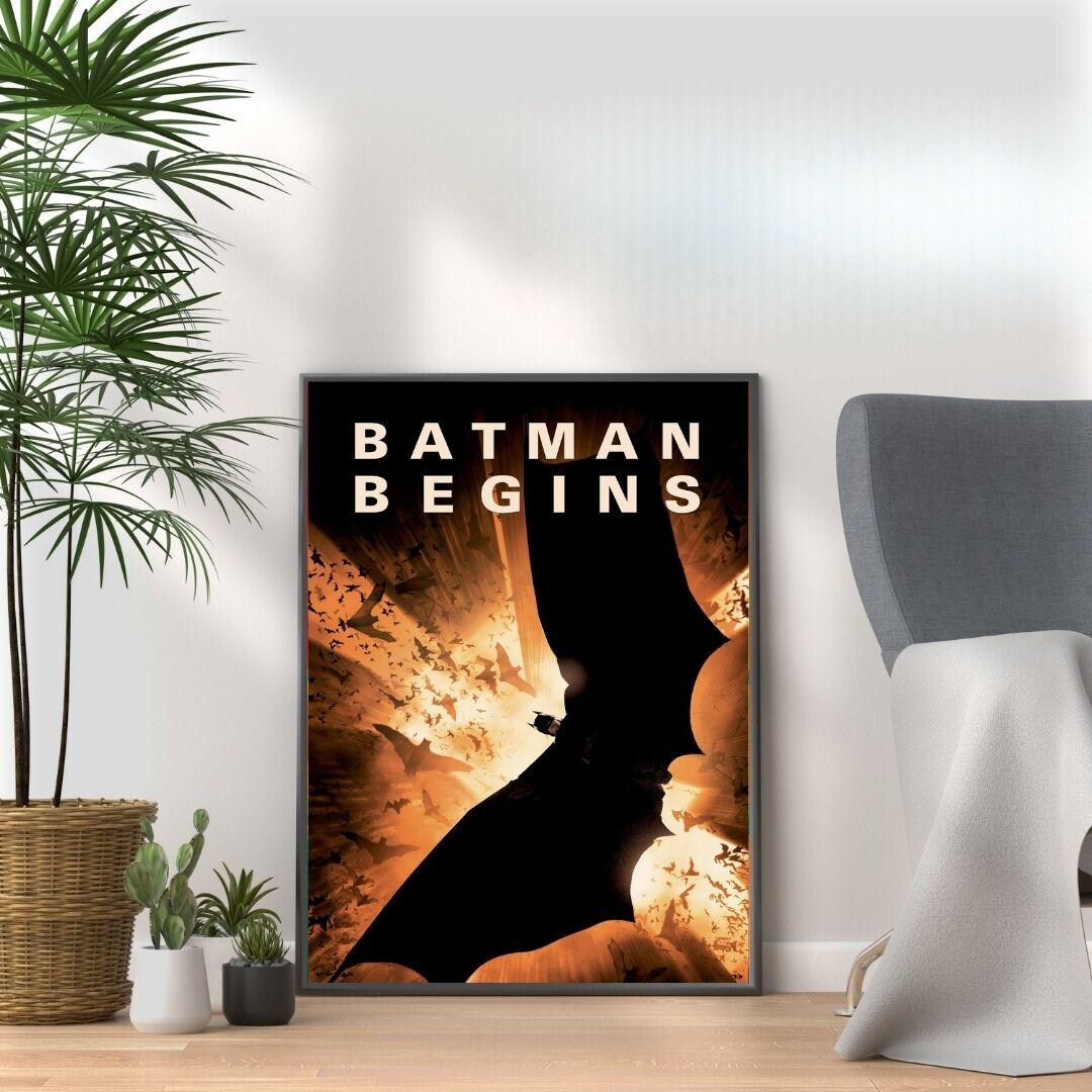Batman Begins - Noughties 2000s Movie Print - Film Wall Art Collection ...