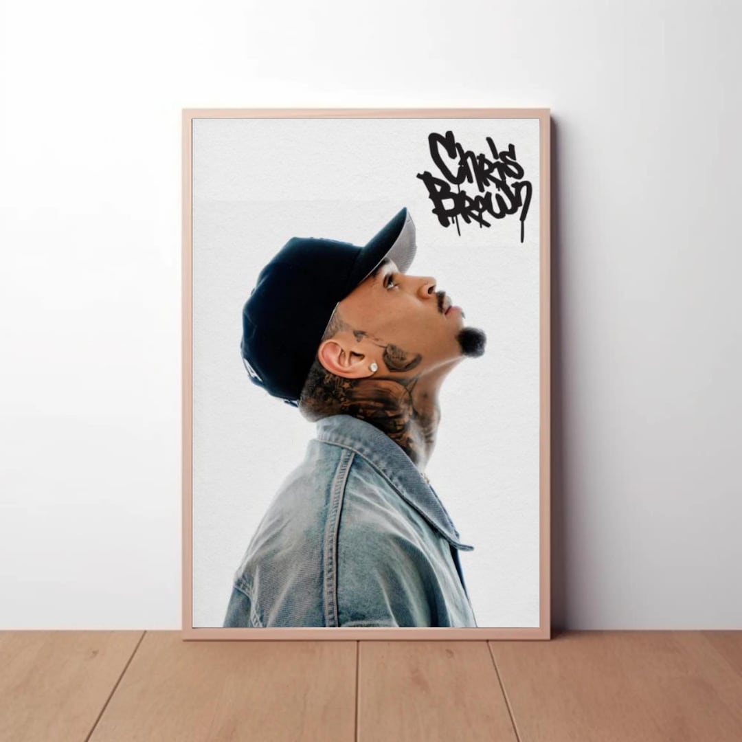Vertical Posters, Chris Brown, 11:11 Tour Fan Girl Gift, Matte Wall Art ...