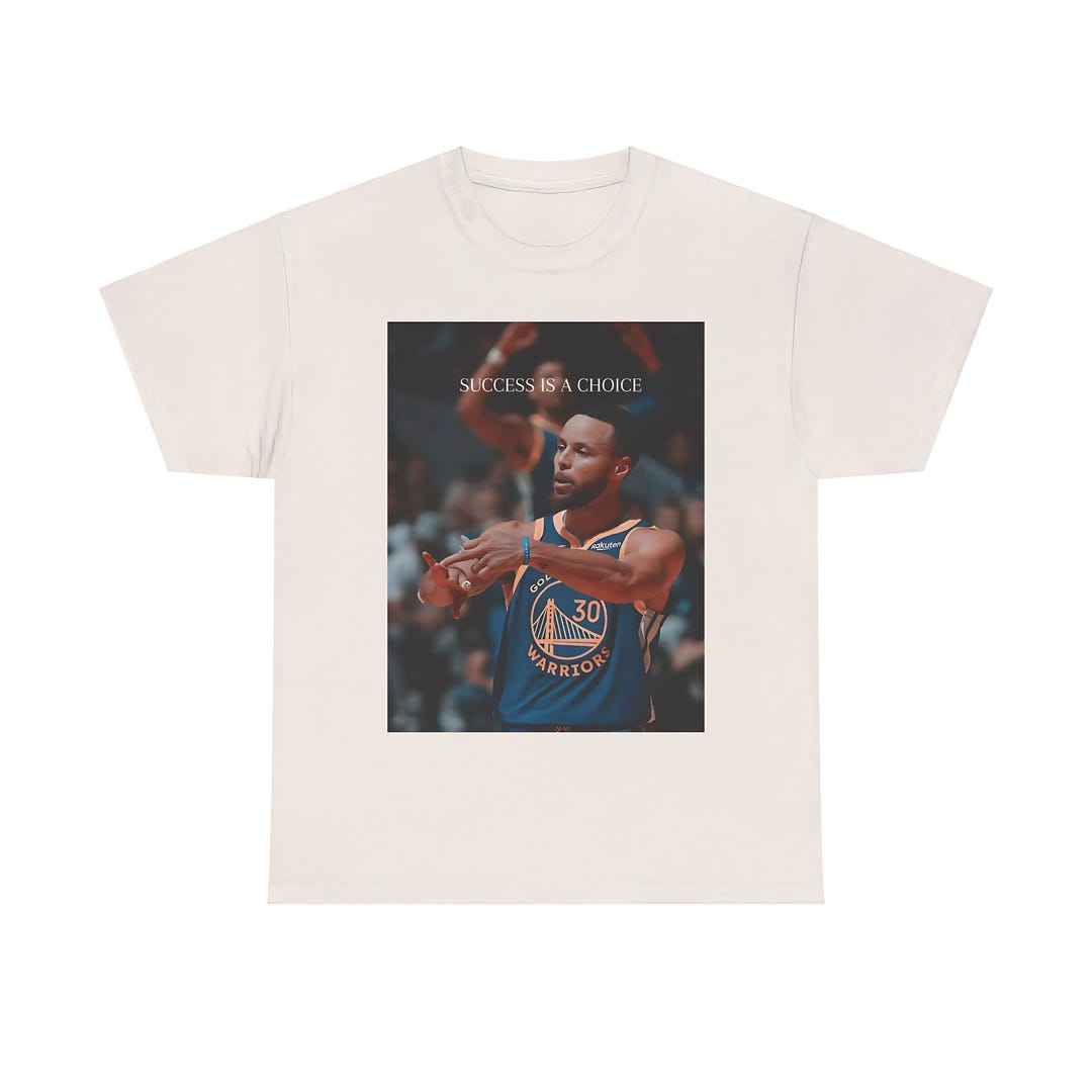 Stephen Curry Success is a Choice, Golden State Warriors, NBA, Custom ...