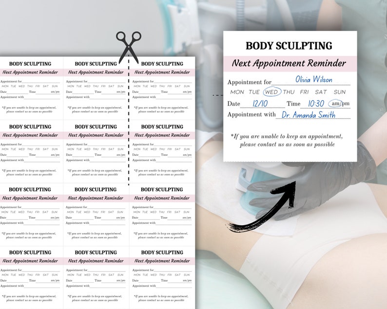 Body Sculpting Client Intake Forms, Fat Cavitation, Body Contouring ...