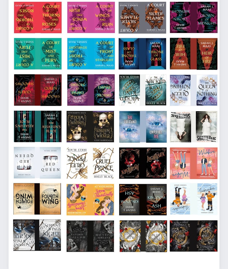 Mini Books Template - Etsy