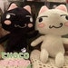 Charming 28cm Kawaii Toro Inoue Cat Plush: Soft Anime Cartoon Animal ...