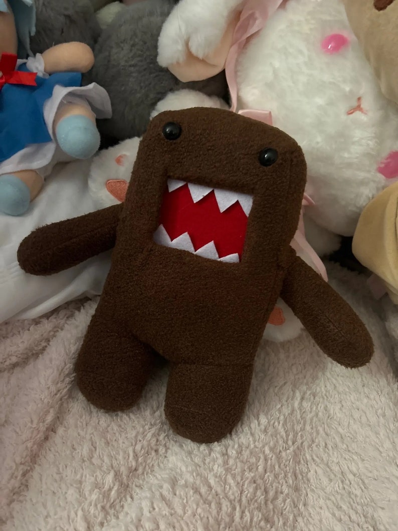 Adorable 20cm Domo Kun Domokun Plush Toy Funny and Soft Stuffed Animal ...