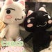 Charming 28cm Kawaii Toro Inoue Cat Plush: Soft Anime Cartoon Animal ...