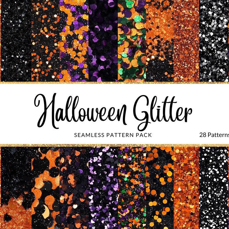 Glitter Halloween - Etsy