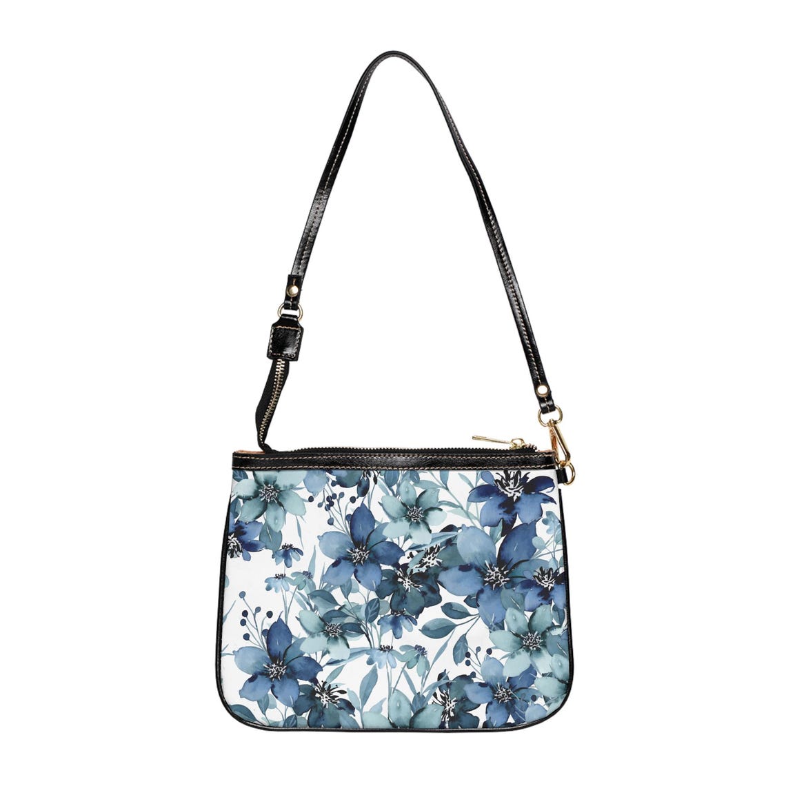 Blue Small Shoulder Bag - Etsy
