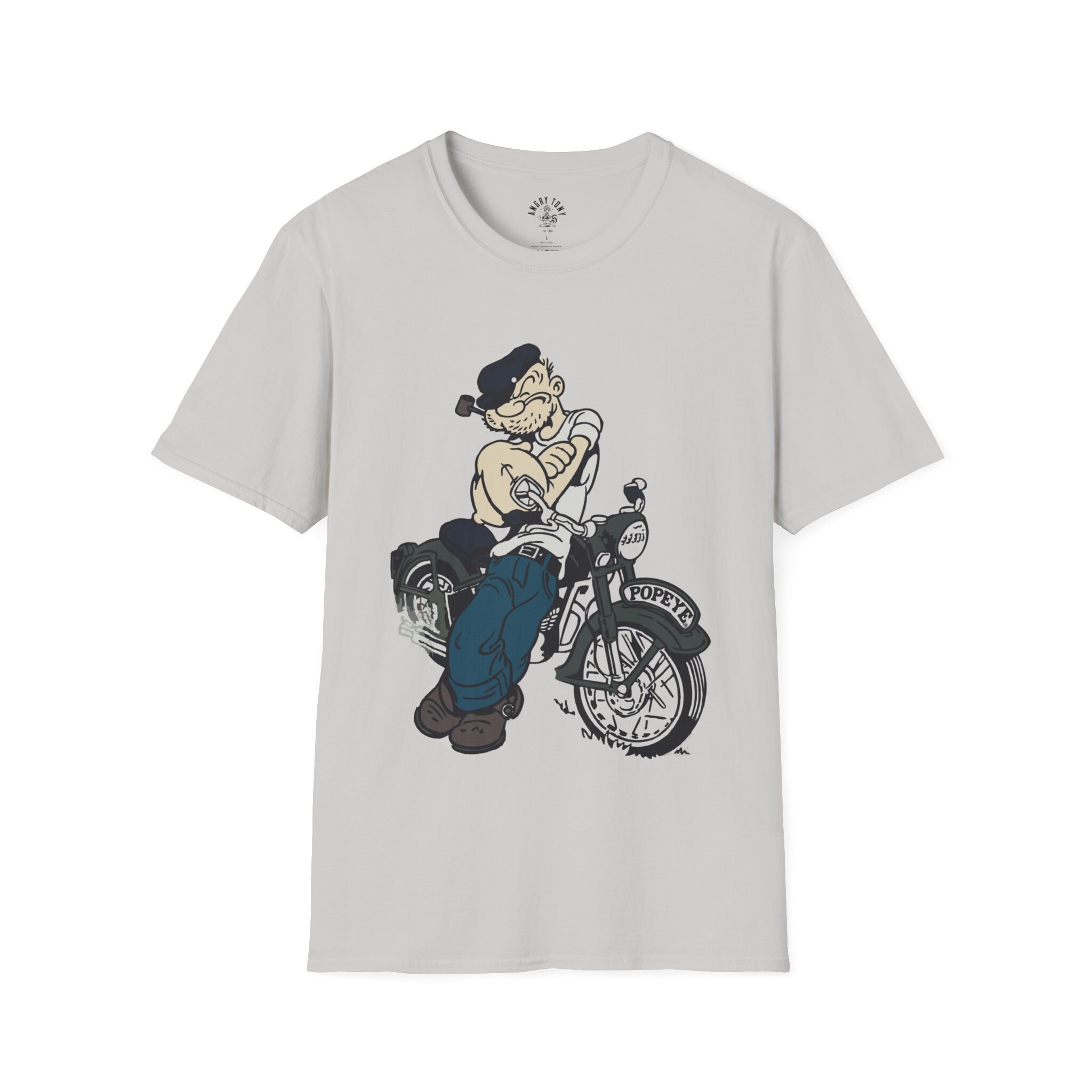 Popeye Motorcycle Shirt - Etsy