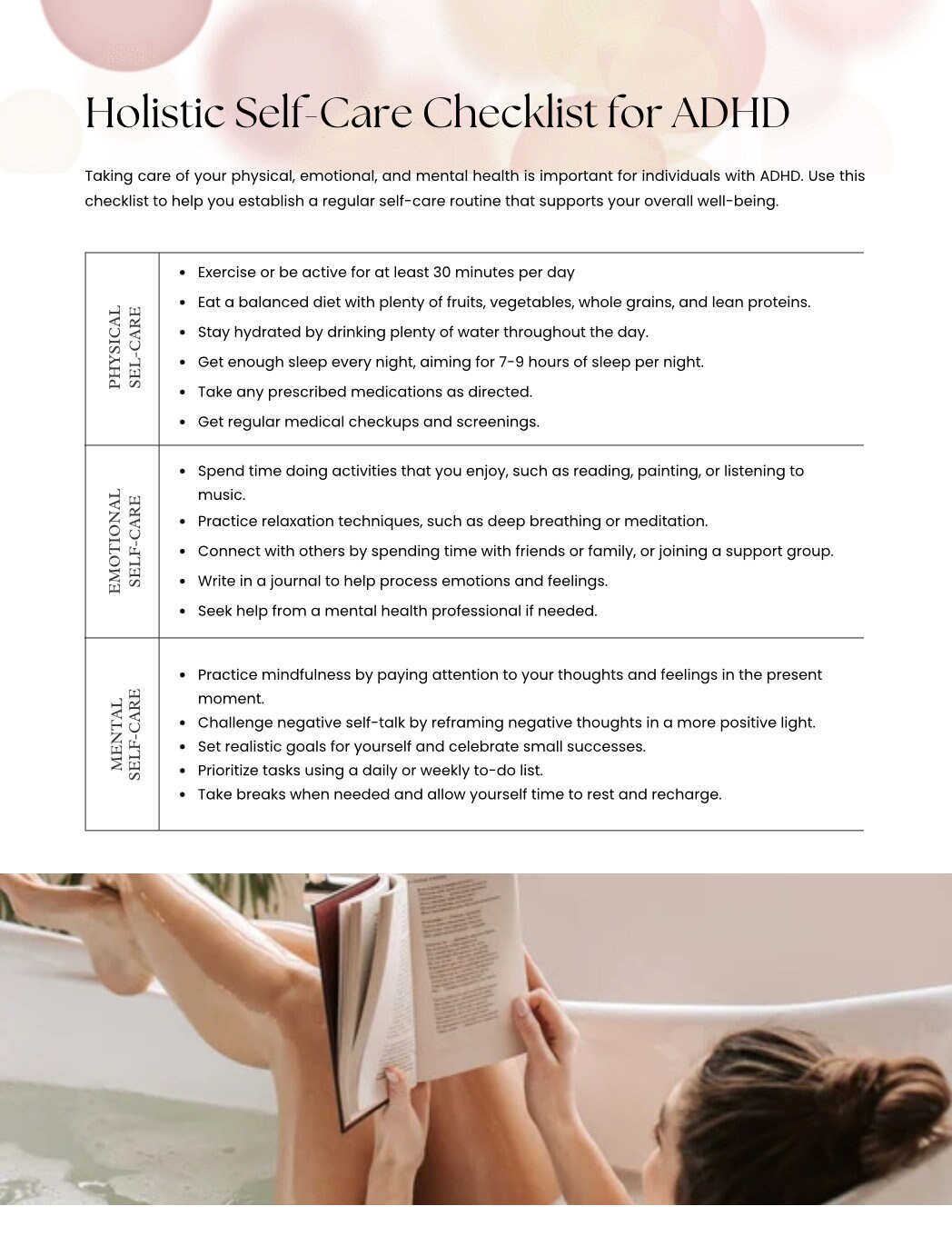 ADHD Productivity Planner Printable - 45 Printable Pages - Etsy