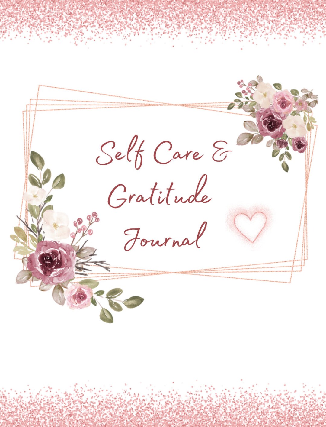 Self Care and Gratitude Journal Printable - 66 Page BUNDLE!!!!! - Etsy