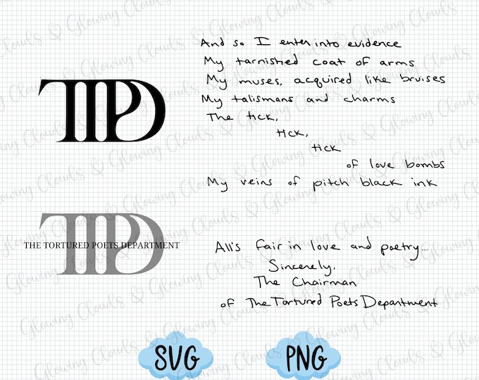 TTPD Transparent Logo - Etsy