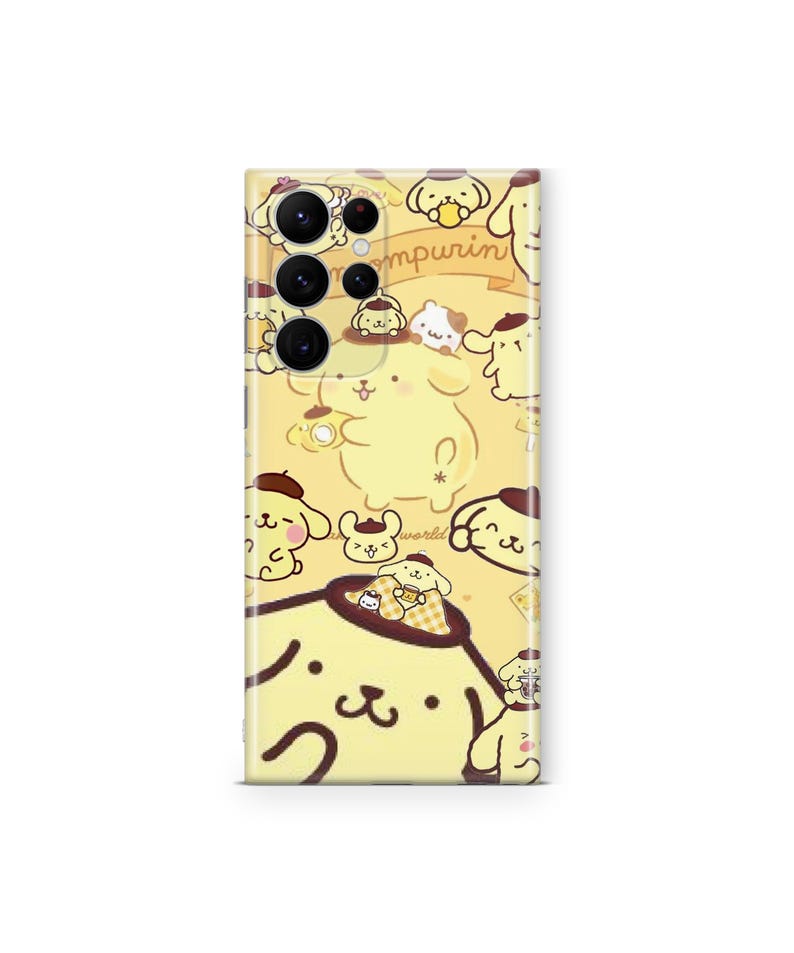 Pompompurin Phone Case Cute Kawaii Cover for Samsung S25 Ultra S24 S23 ...