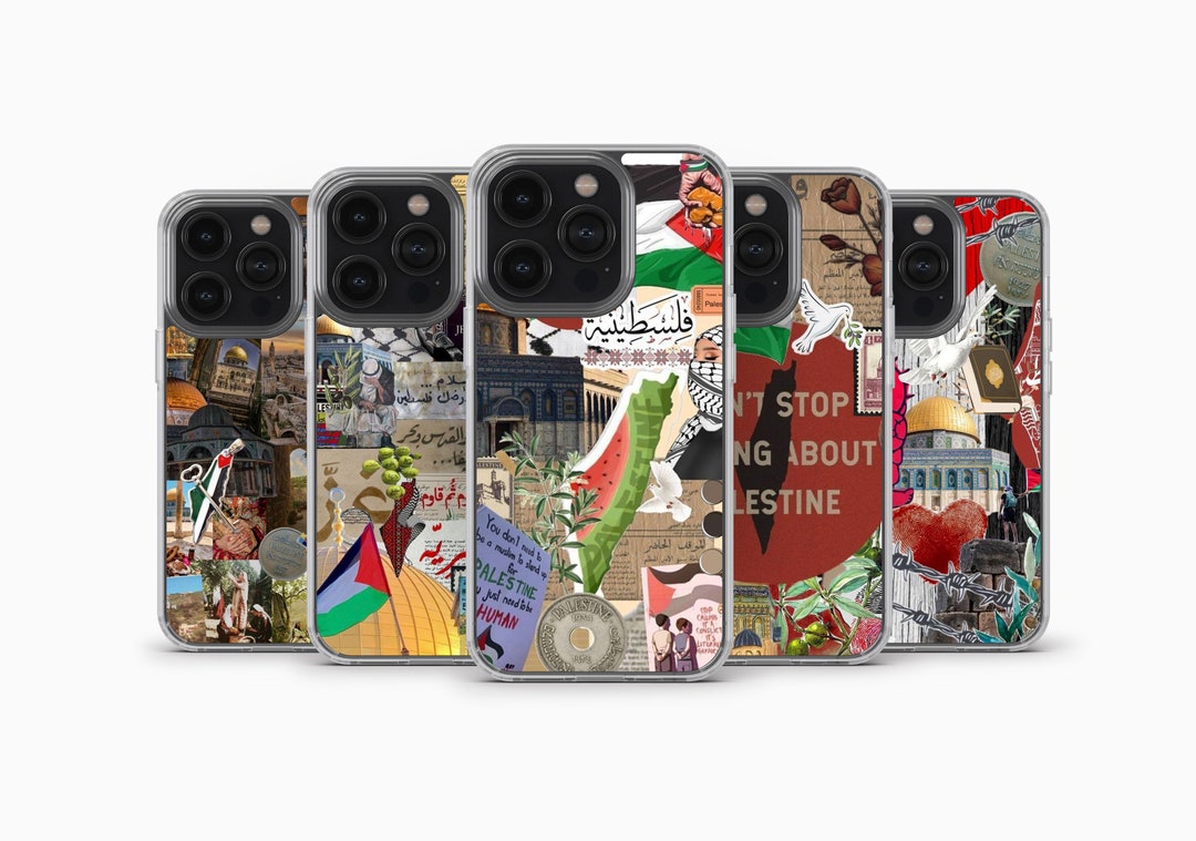Palestine Phone Case Palestine Map Cover for iPhone 15 Pro Max, 14 Plus ...