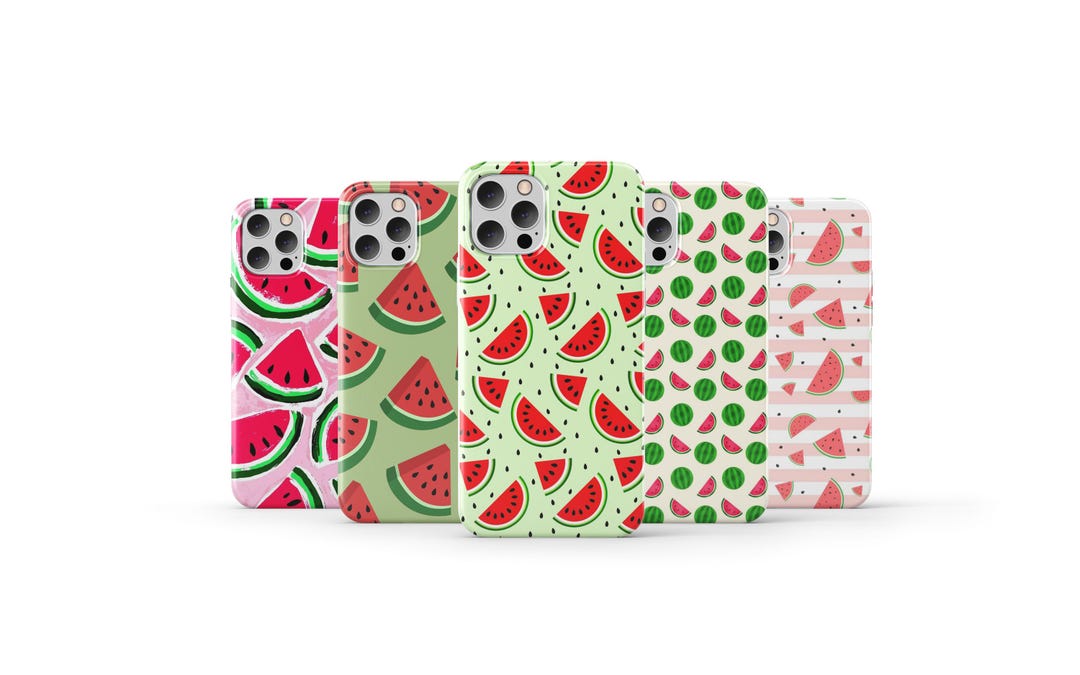 Watermelon Phone Case Cute Fruits Phone Cover for iPhone 16 Pro Max 15 ...