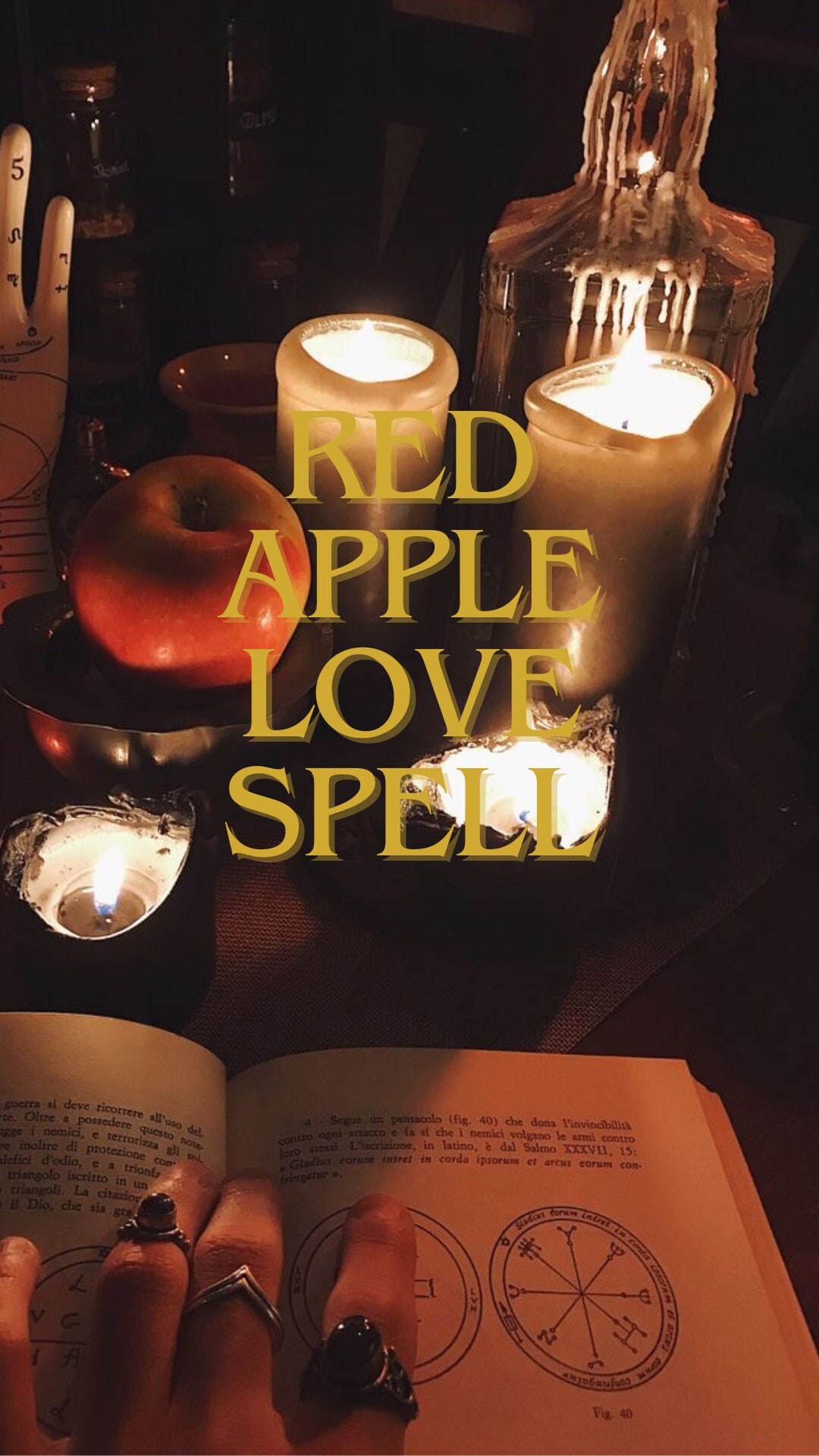Red Apple Love Spell - Etsy