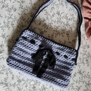 Cute Bow Bag Crochet Pattern, Beginner Friendly (PDF) - Etsy