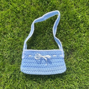 Cute Bow Bag Crochet Pattern, Beginner Friendly (PDF) - Etsy