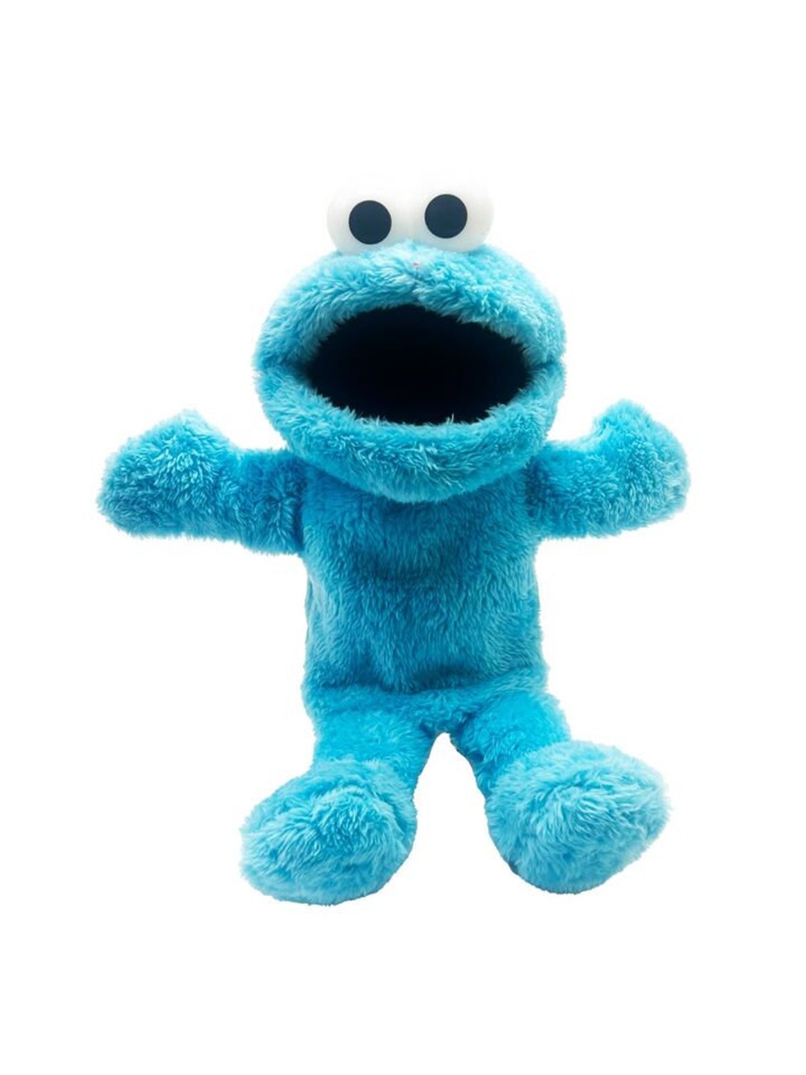 Sesame Street Cookie Monster,soft Perfect Quality Hand Puppets 13'' - Etsy