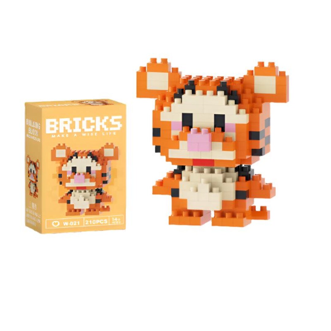 Mini Building Block Figures Collection - Fun Collectible Character Toys ...
