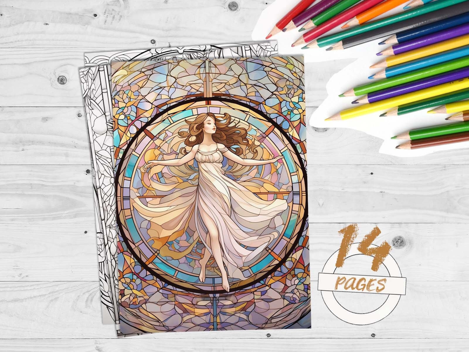 14 Ballerina Coloring Pages, Printable Ballet Art, Dance Coloring Book ...