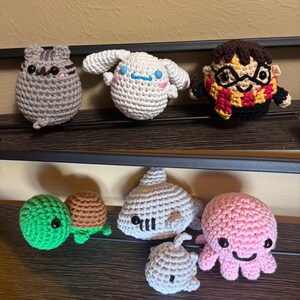 Completed Woobles Adorable Amigurumi Animals - Etsy