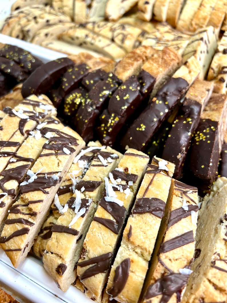 Biscotti Cookies - 24 Piece, Choose Your Own Flavor - Etsy
