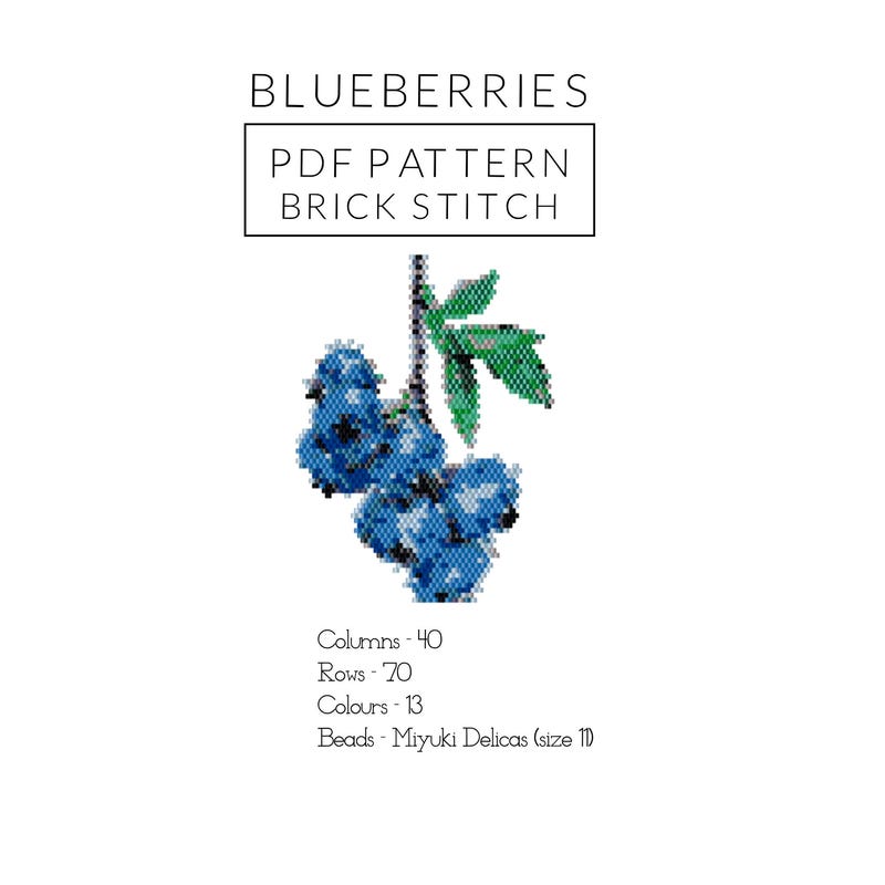 Blueberry Beads - Etsy