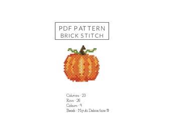 Beaded Zombie, Halloween, Brick Stitch Pattern, Instant Dowload ...