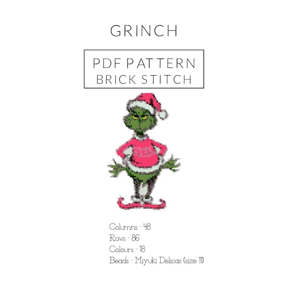 Grinch Pattern - Etsy