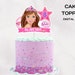 Doll Cake Topper, Pink Doll Topper, Doll Birthdayparty - Etsy