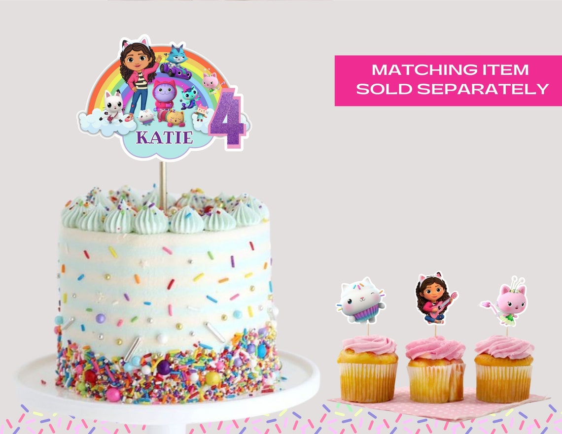 Dollhouse Cake Topper, Dollhouse Printable Topper, Dollhouse Topper - Etsy