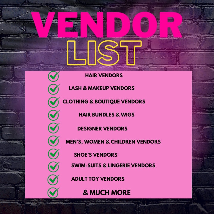 The ULTIMATE VENDOR LIST Over 3000 Vendors - Etsy