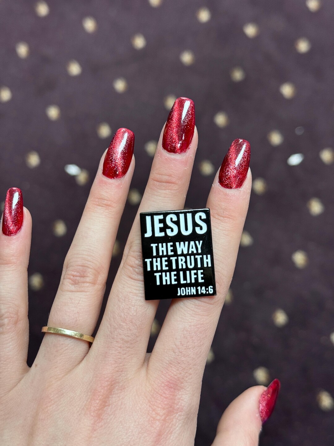 Jesus Pin | Bible Pin | Religious Pin | Christian Gift | John 14:6 Pin ...