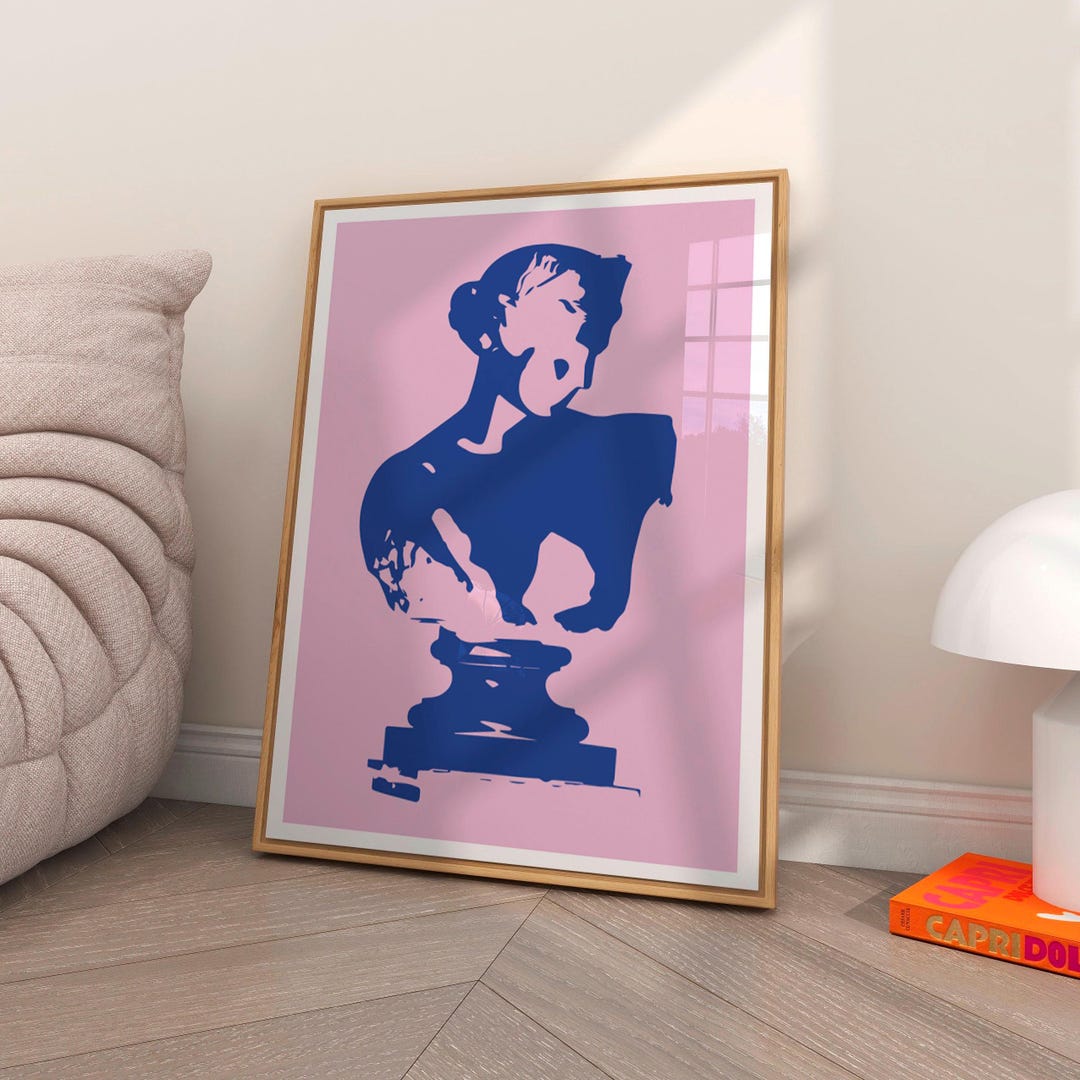 Minimalist Poster, Greek Mythology, Illustration Aphrodite, Goddess of ...